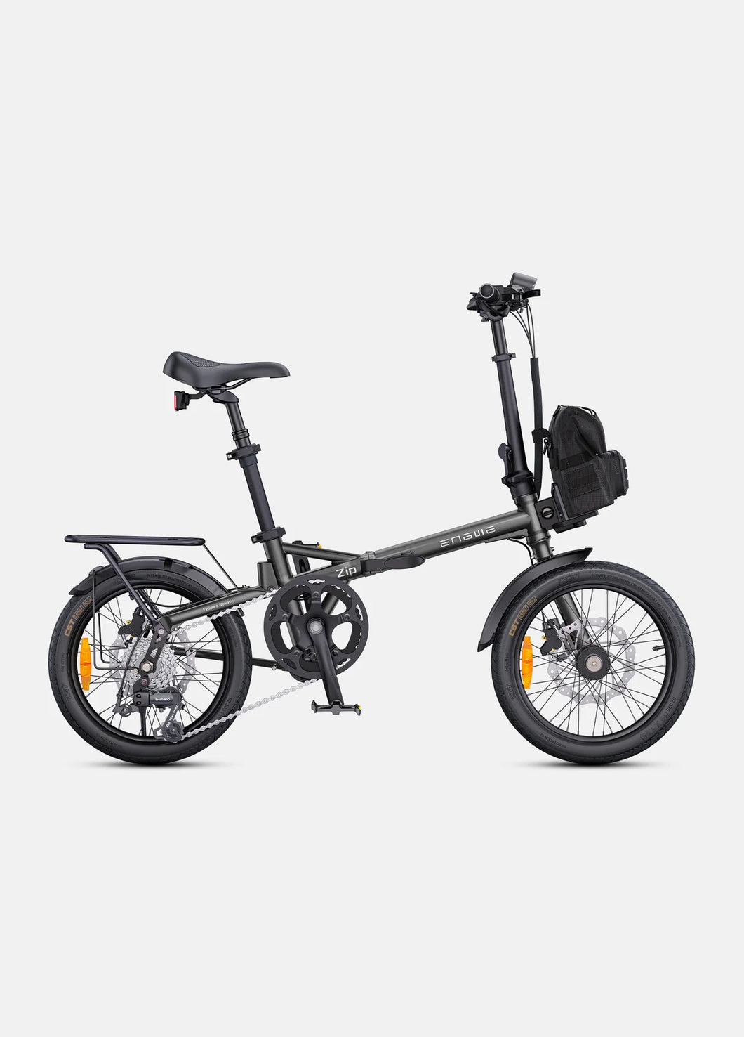 ENGWE Zip 250W Lightweight 120 kg Max Load Torque Sensor Folding E-bik ...